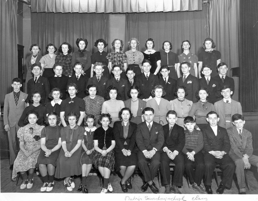 Sunday Religious School Class, Jewish Community Building, 1940s ...
