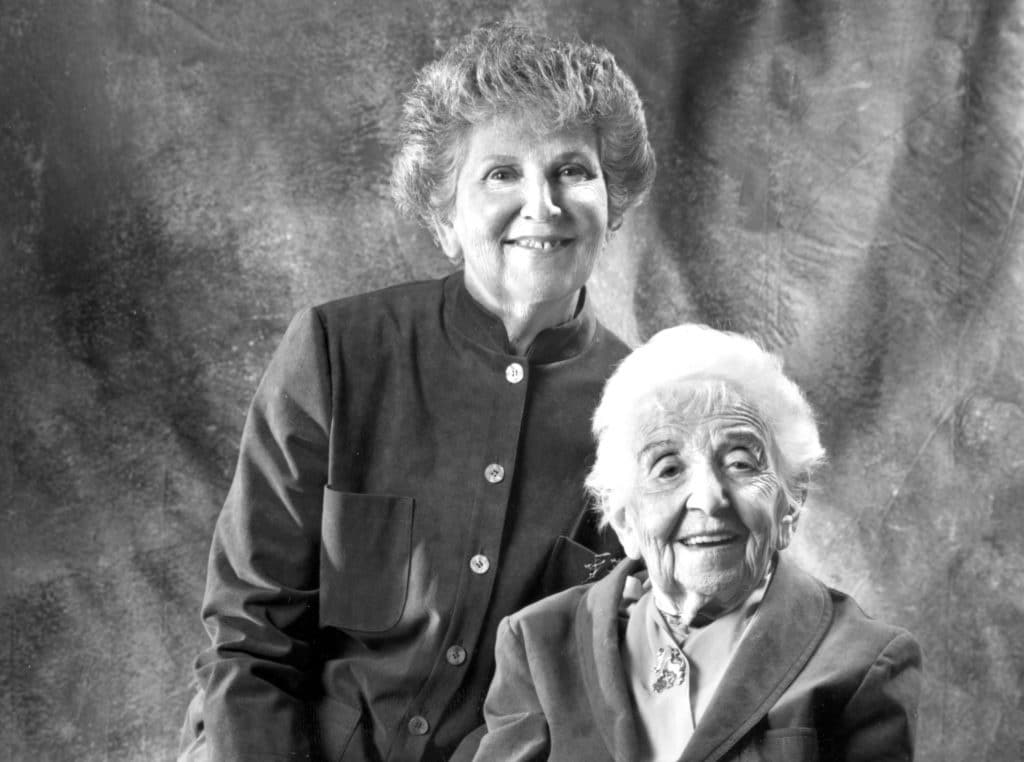 Ann Holland Cohn and Regina Holland - Jewish Buffalo History Center